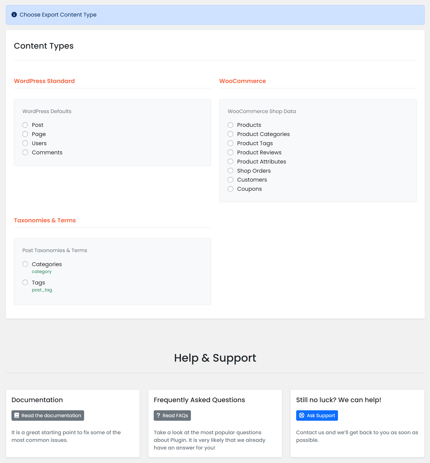 WP Import Export by vjinfotech | CodeCanyon